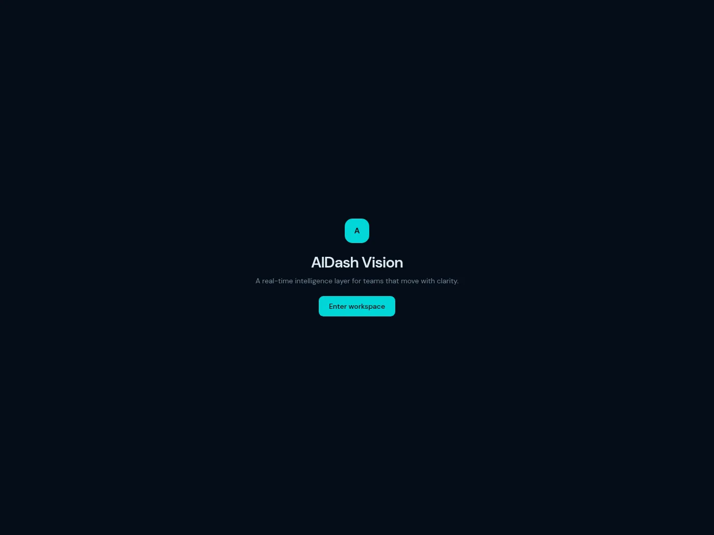 AIDash Vision