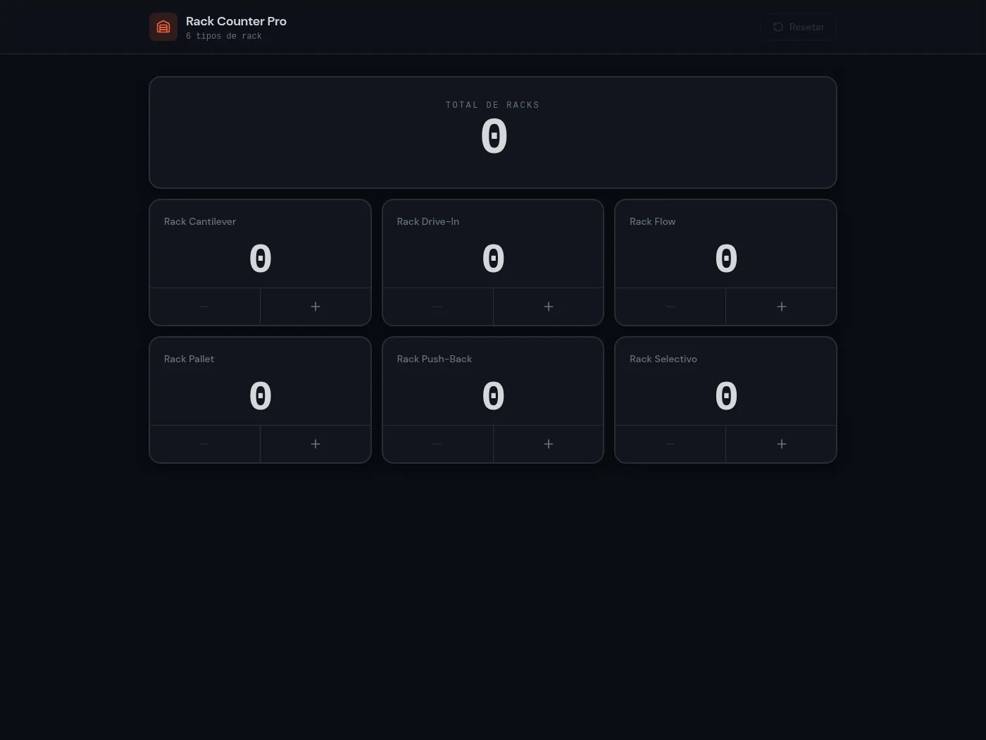 Rack Counter Pro