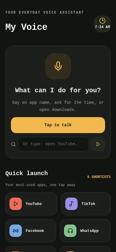 My Voice Super App