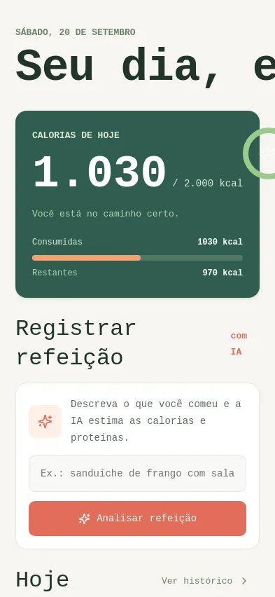 AI Calorie Tracker