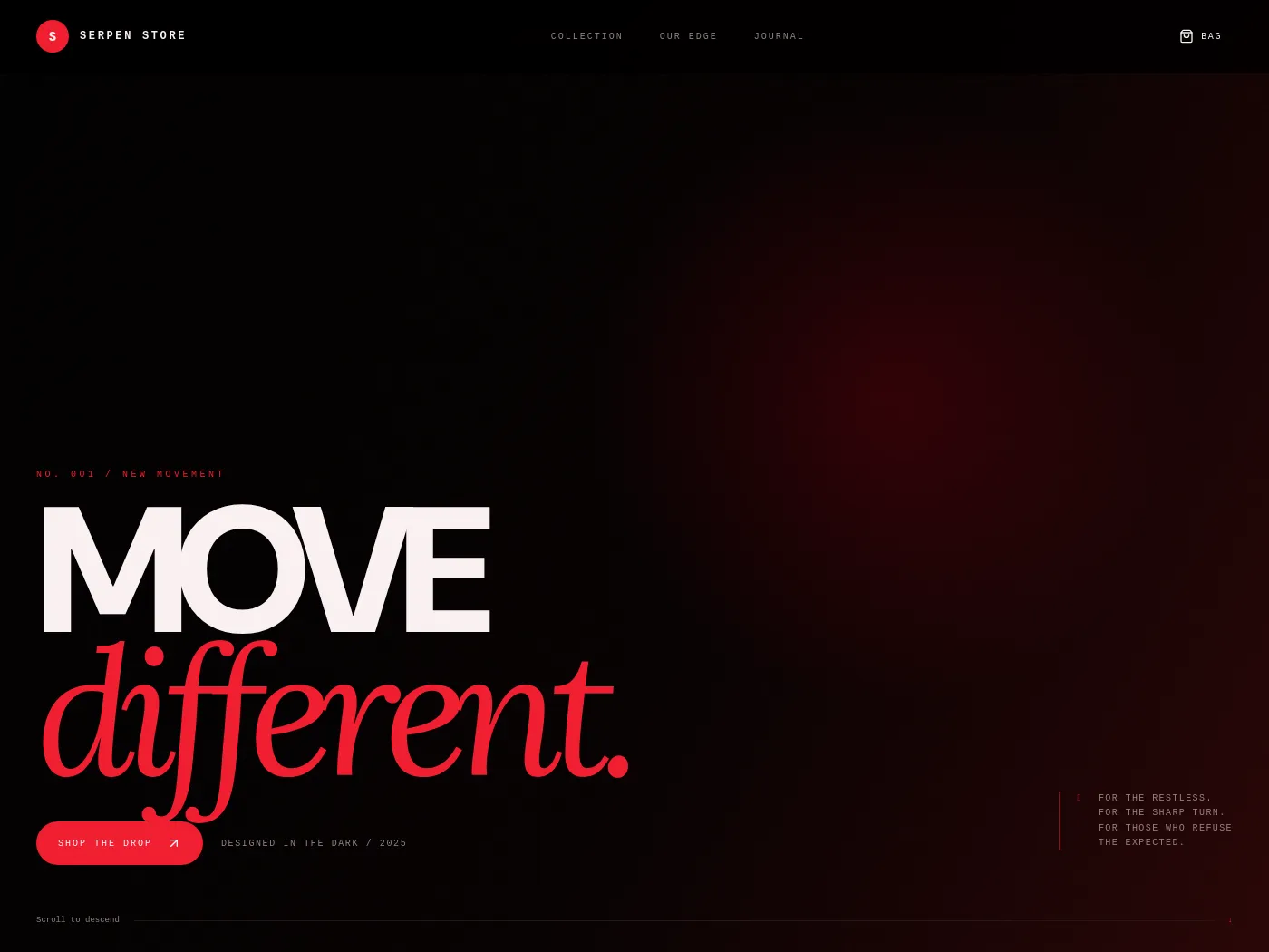 Serpen Store Website