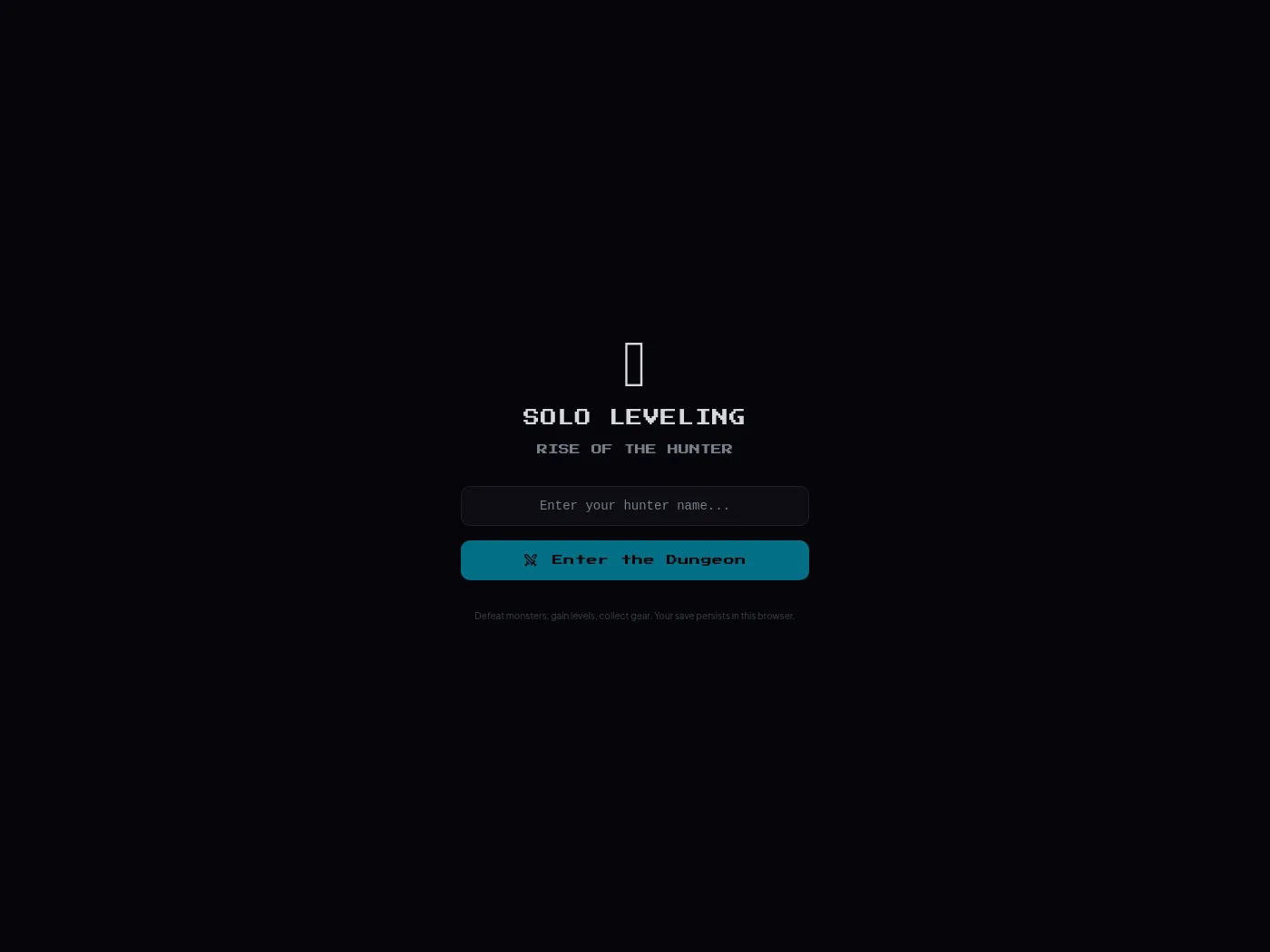 Solo Leveling Offline RPG