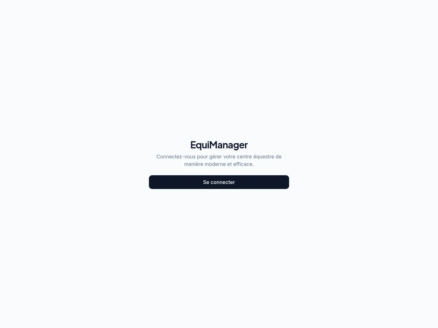 EquiManager SaaS