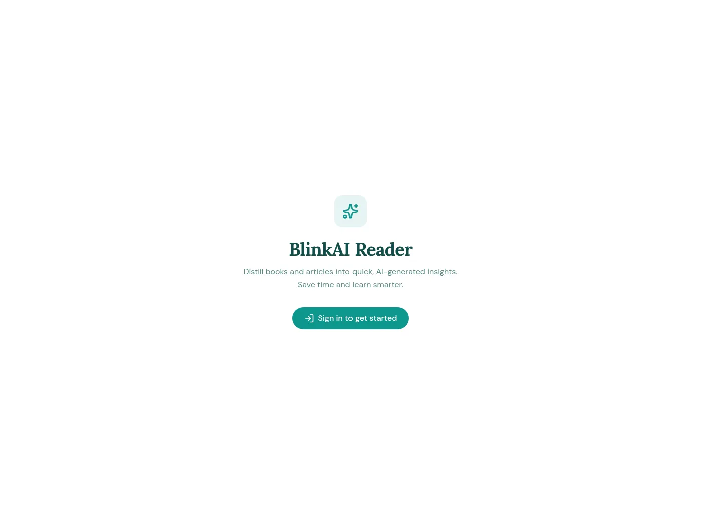 BlinkAI Reader