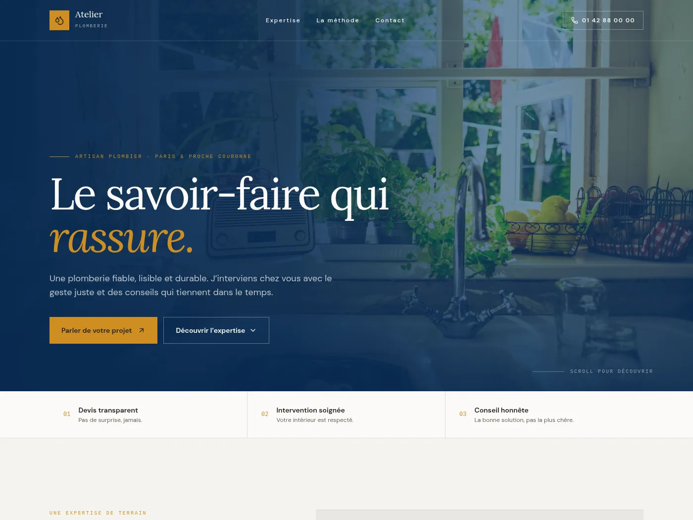 Plombier Pro Webpage