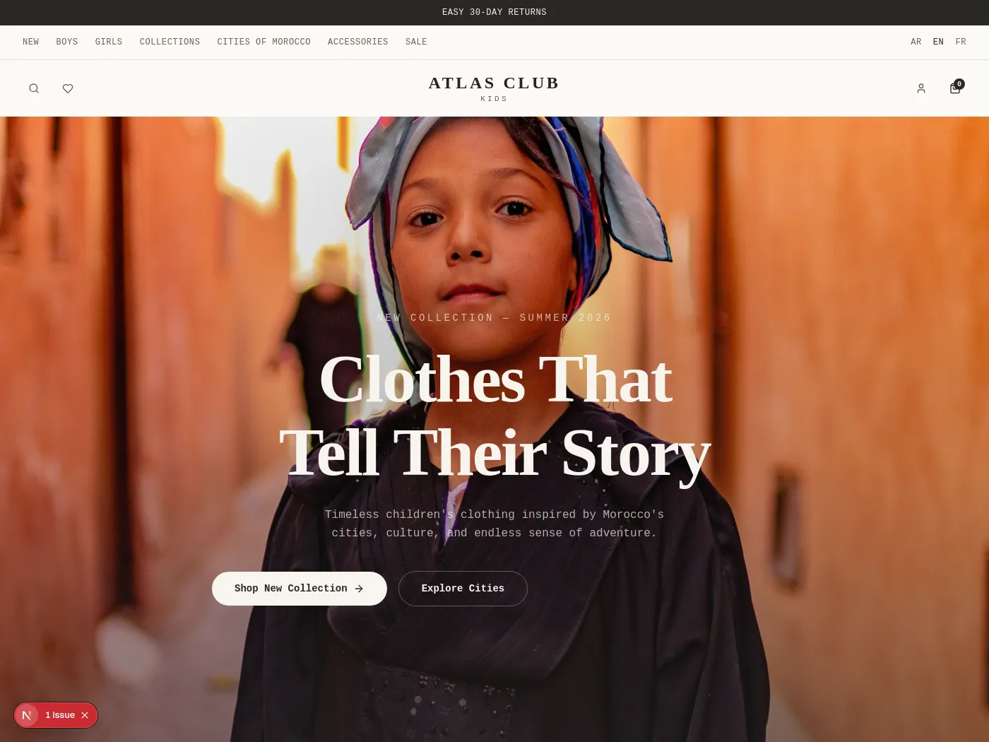 Atlas Club Kids Ecom