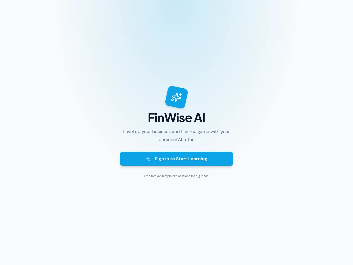 FinWise AI Tutor