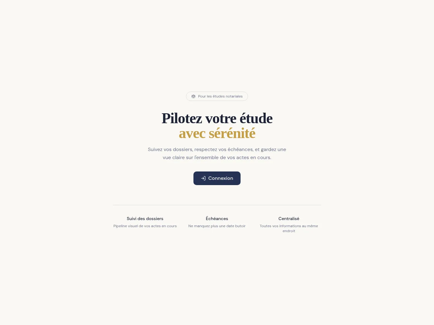Notaire Task Hub