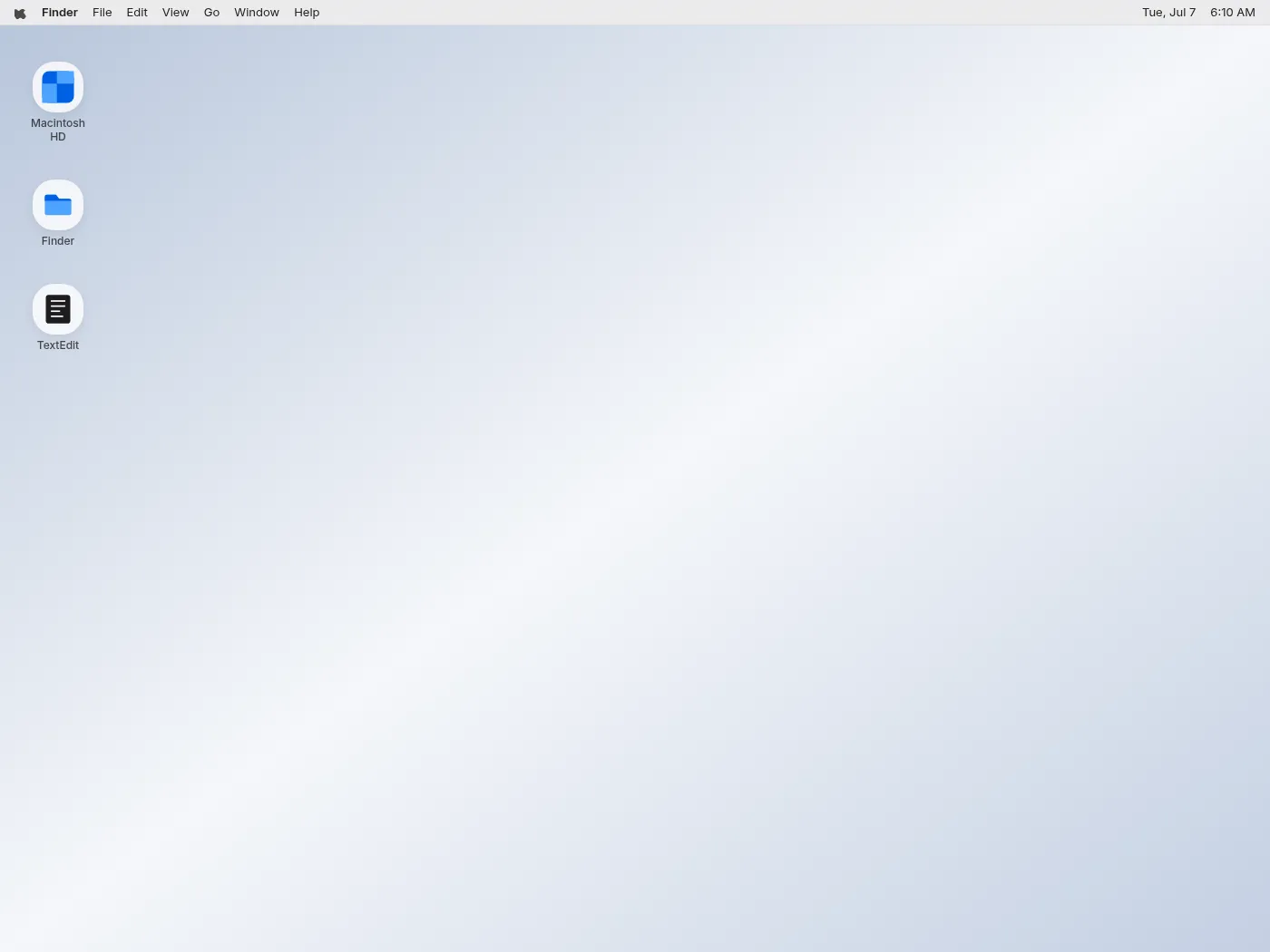 Mac Sim Web Workspace