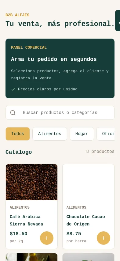 B2B AlfJes App