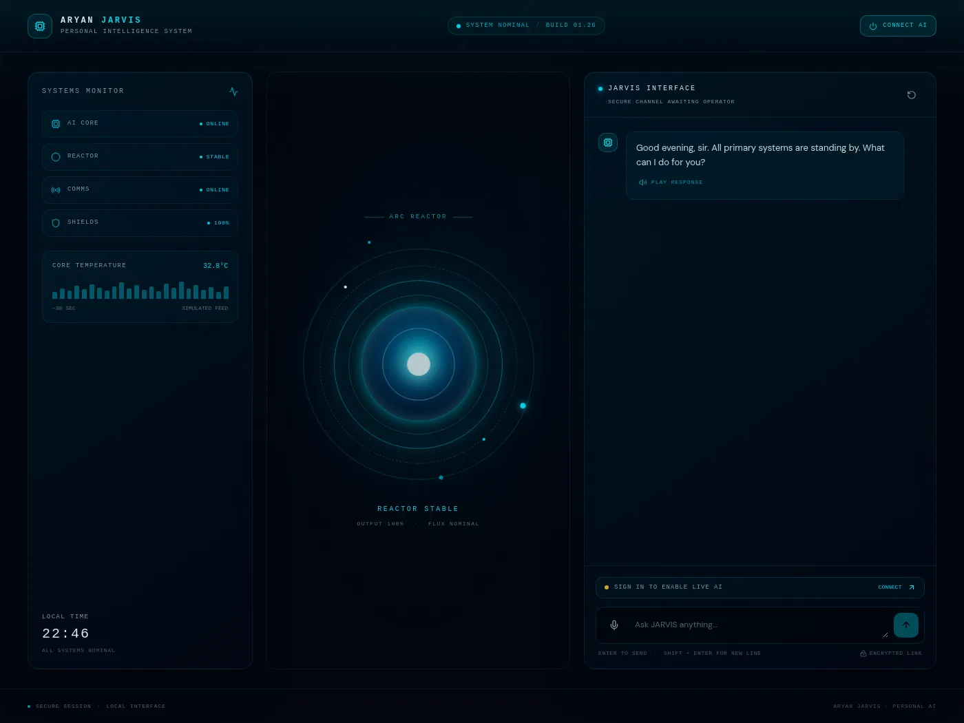 Aryan JARVIS AI Assistant