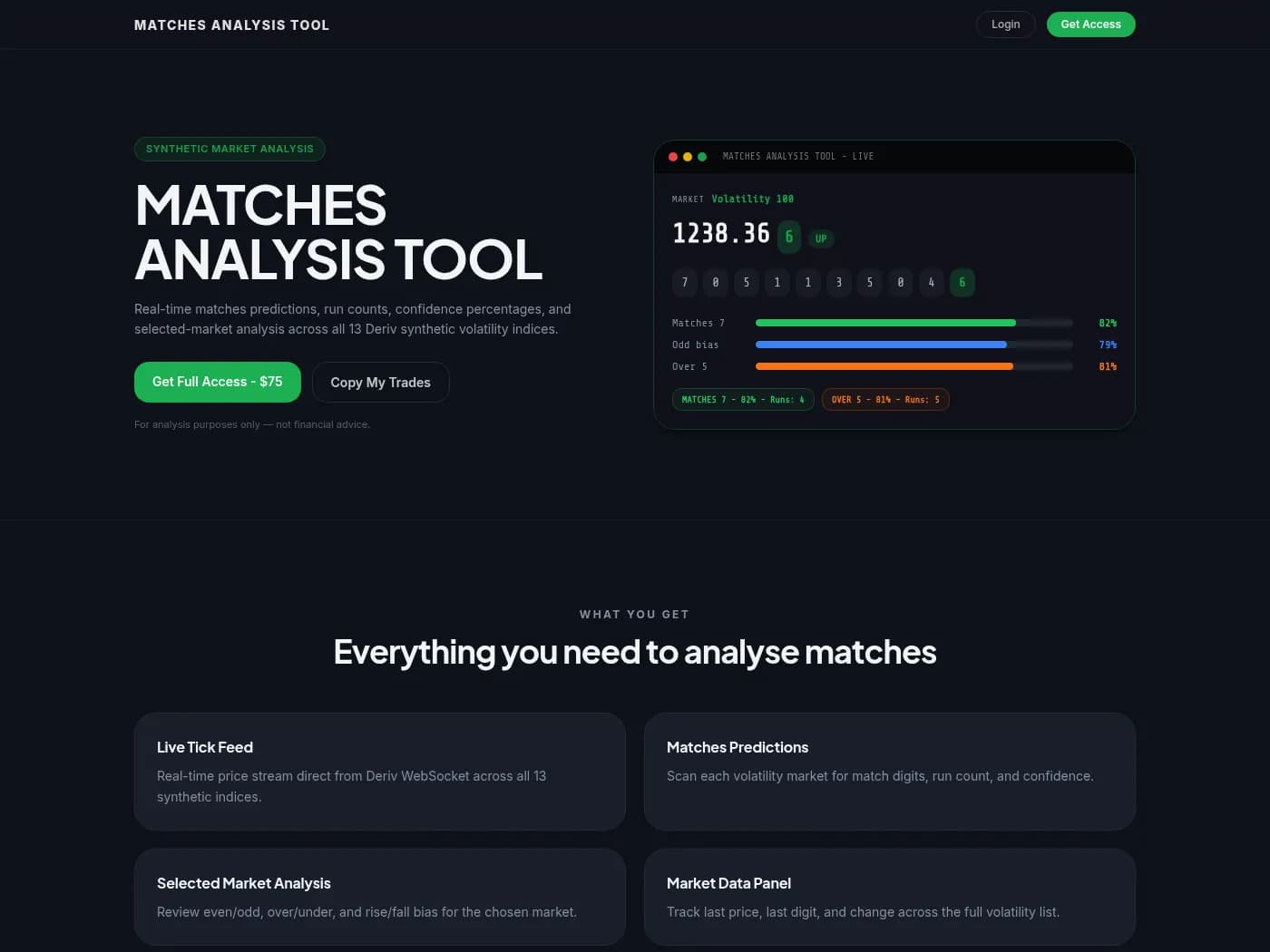 DigitMatch Analyzer