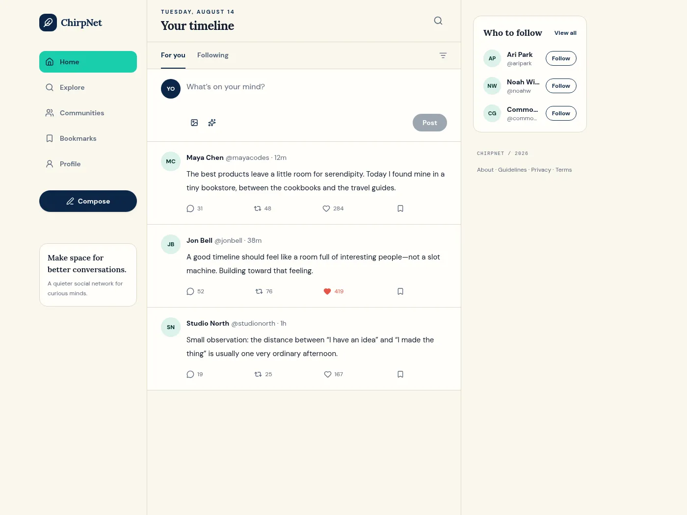 ChirpNet