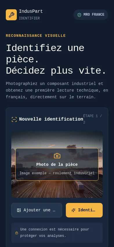 IndusPart Identifier