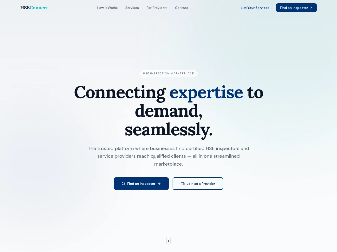 HSE Connect Portal