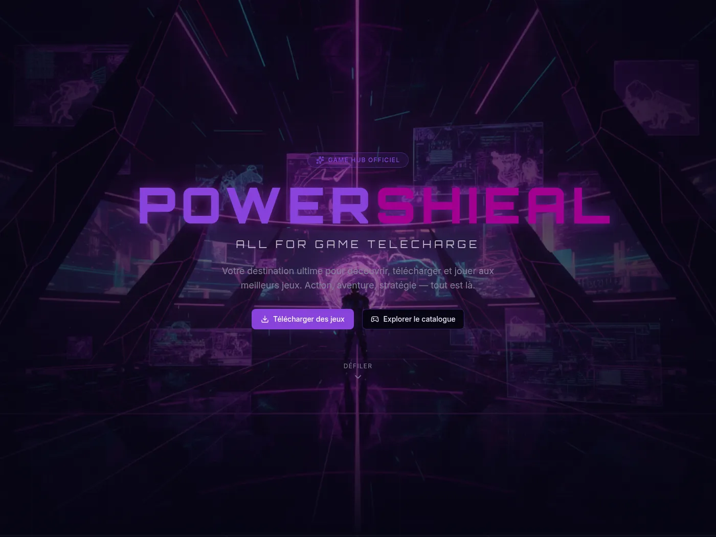 Powershieal Game Hub