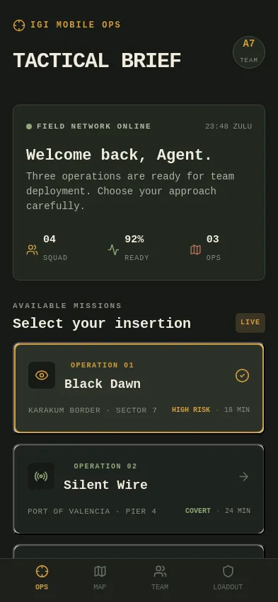 IGI Mobile Ops
