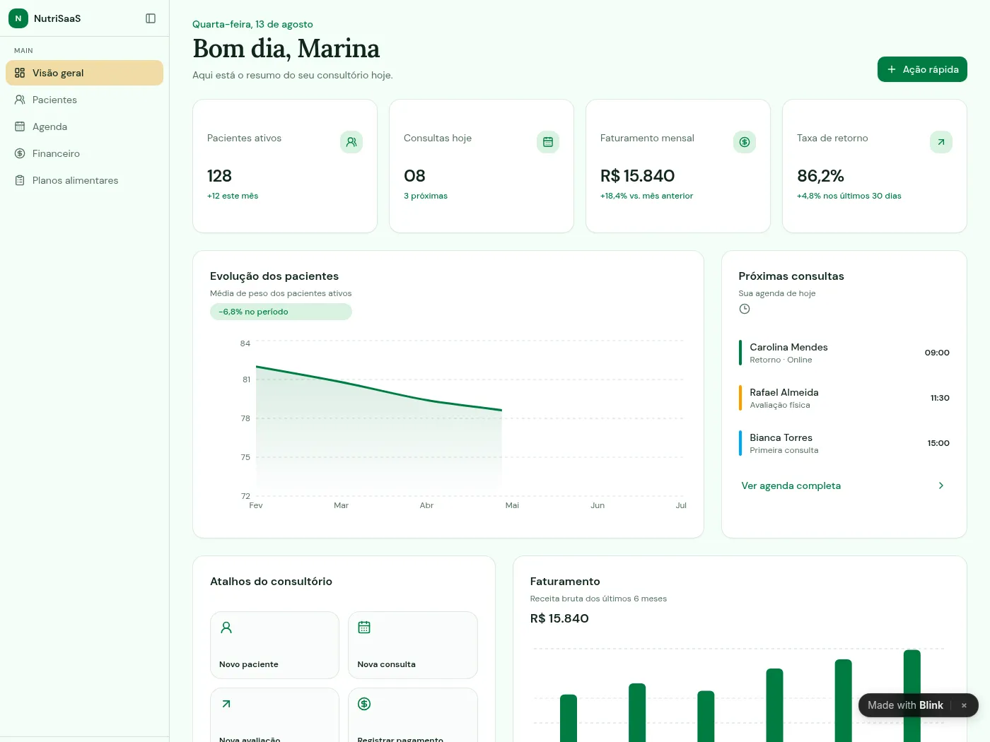 NutriSaaS Pro