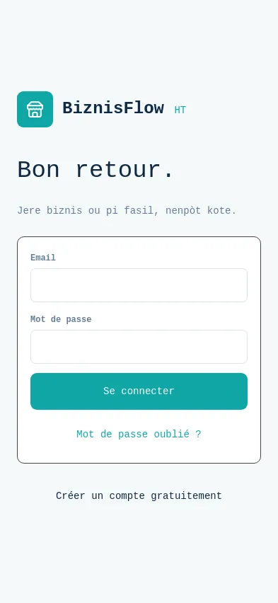 BiznisFlow HT Mobile
