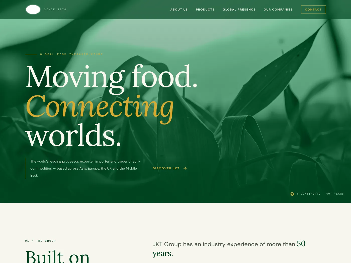 JKT Global Website