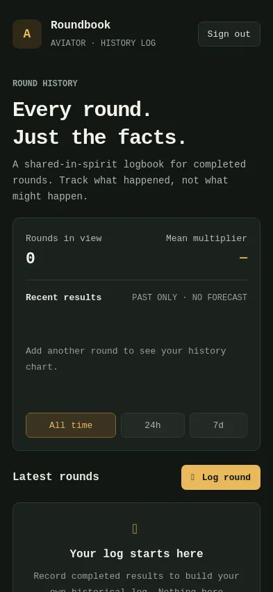 Aviator Signal Predictor