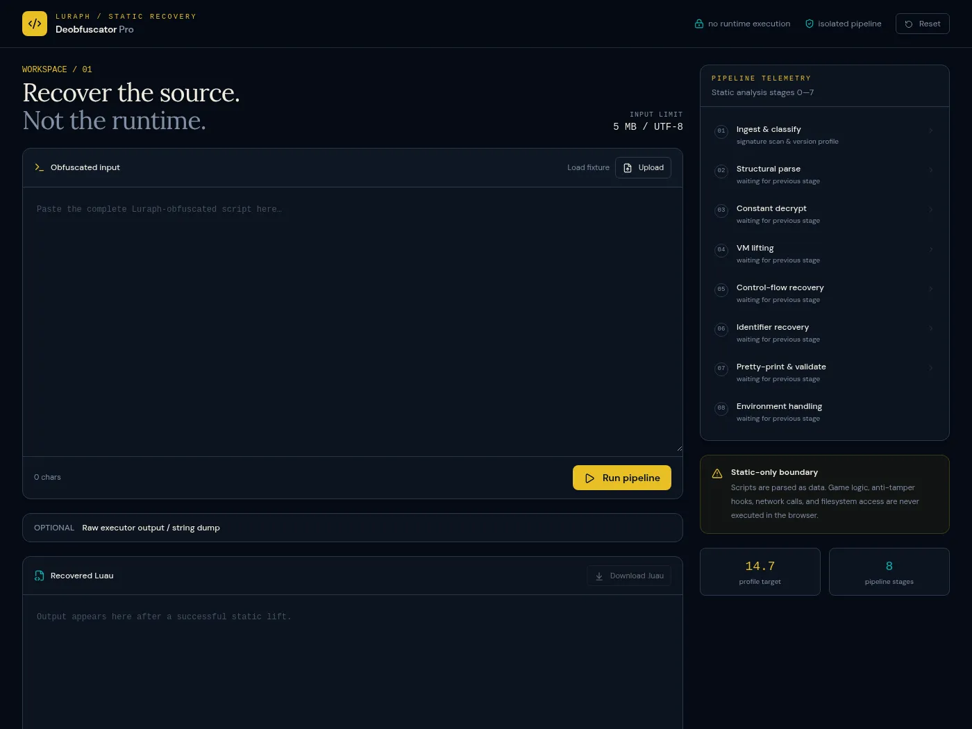 Luraph Deobfuscator Pro
