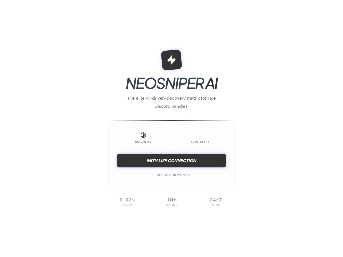 AI Discord Username Sniper