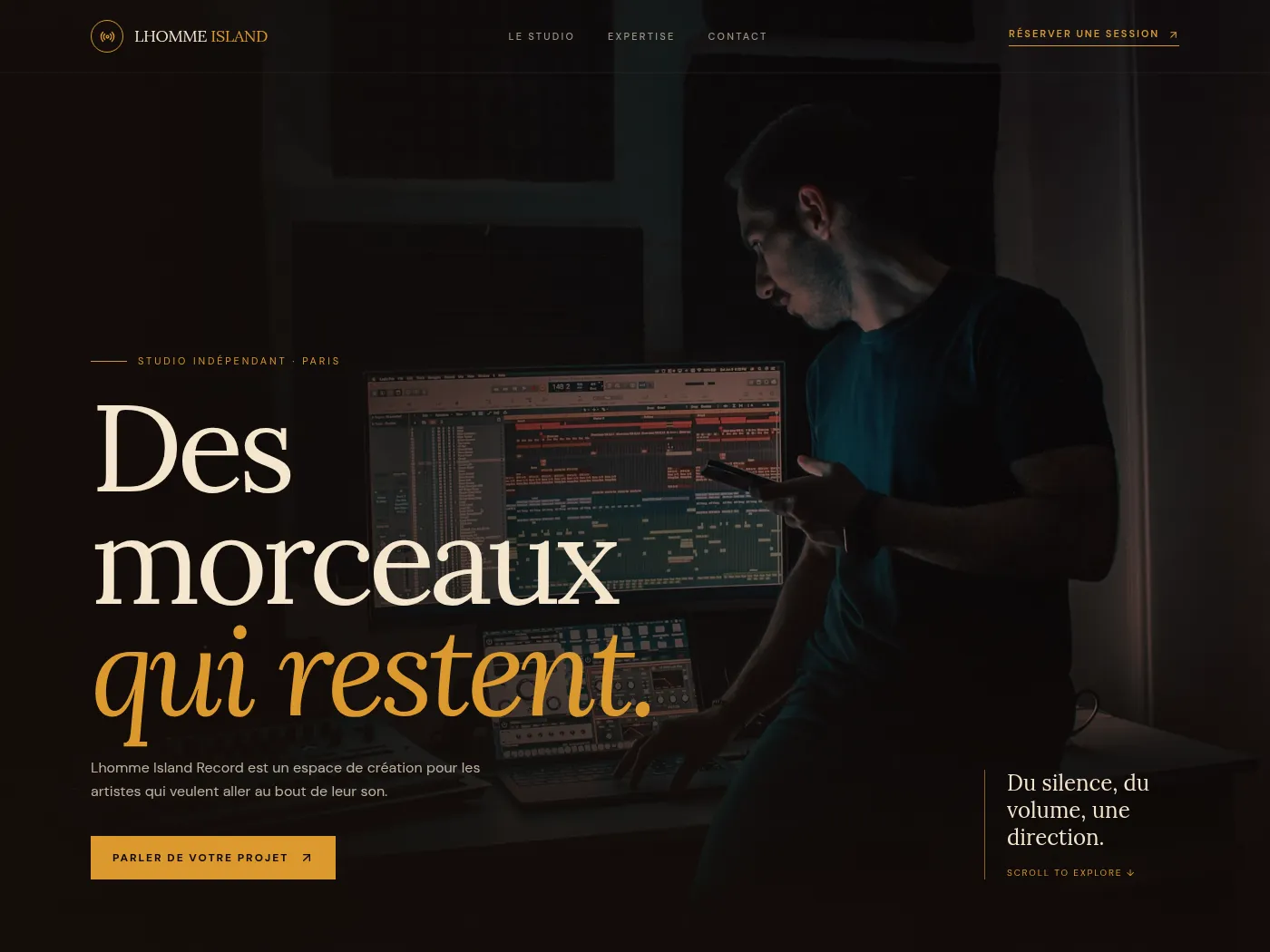 Island Record Studio Site