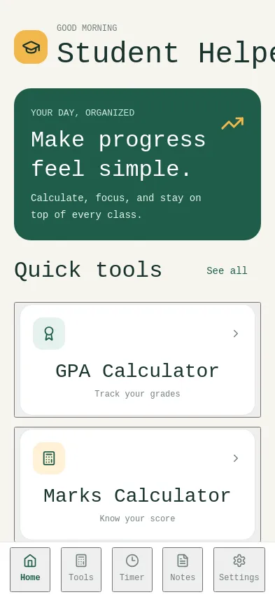 Student Helper