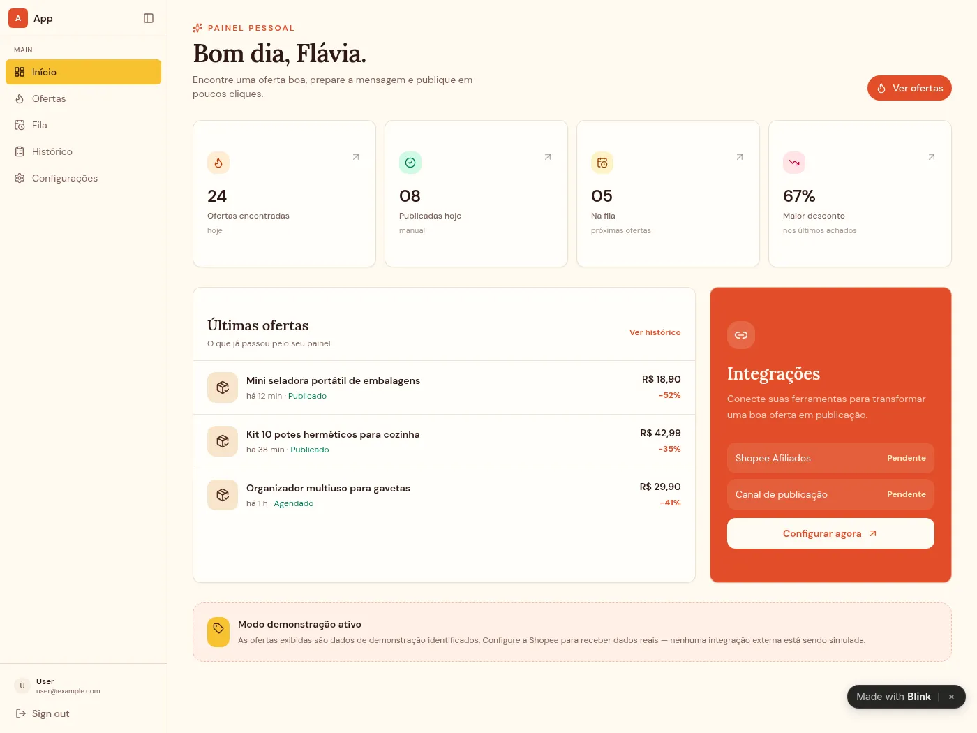 FLÁVIA MANDOU App