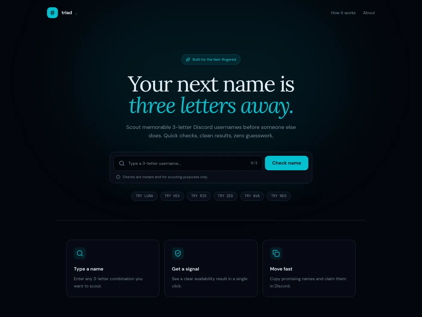 Discord Name Checker