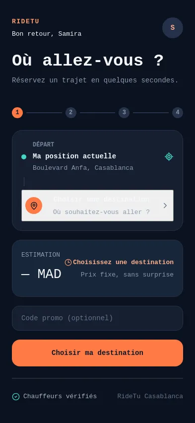 RideTu VTC App