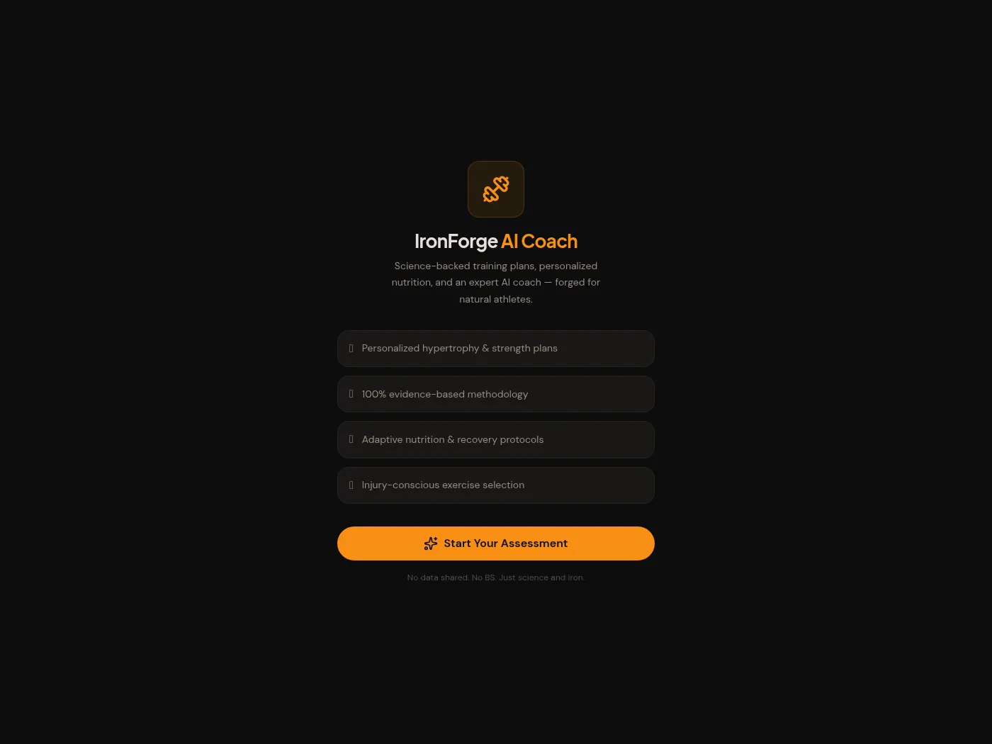 IronForge AI Coach