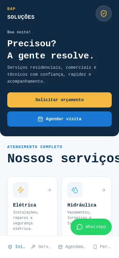 BAP Soluções App