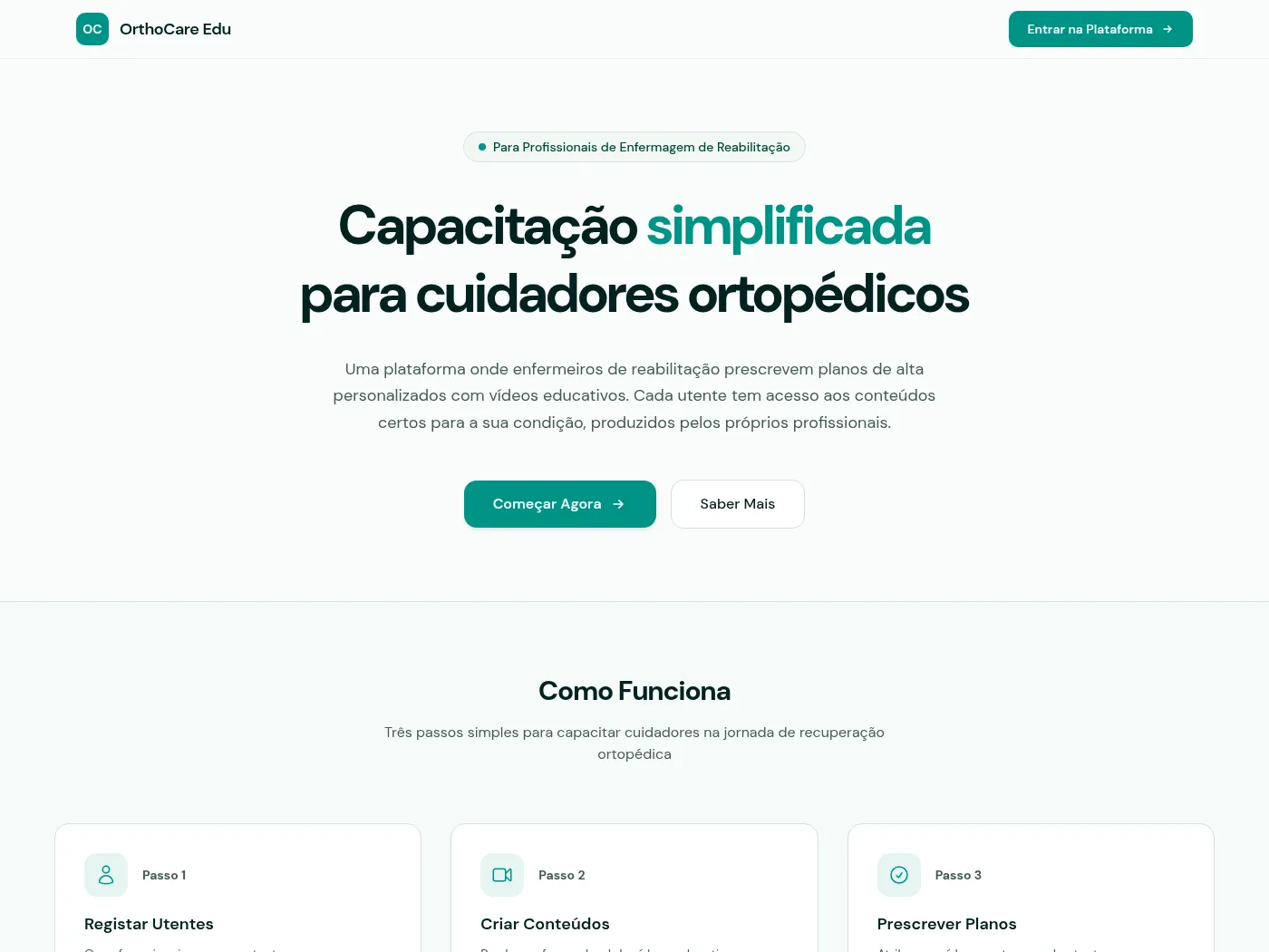 OrthoCare Edu Platform