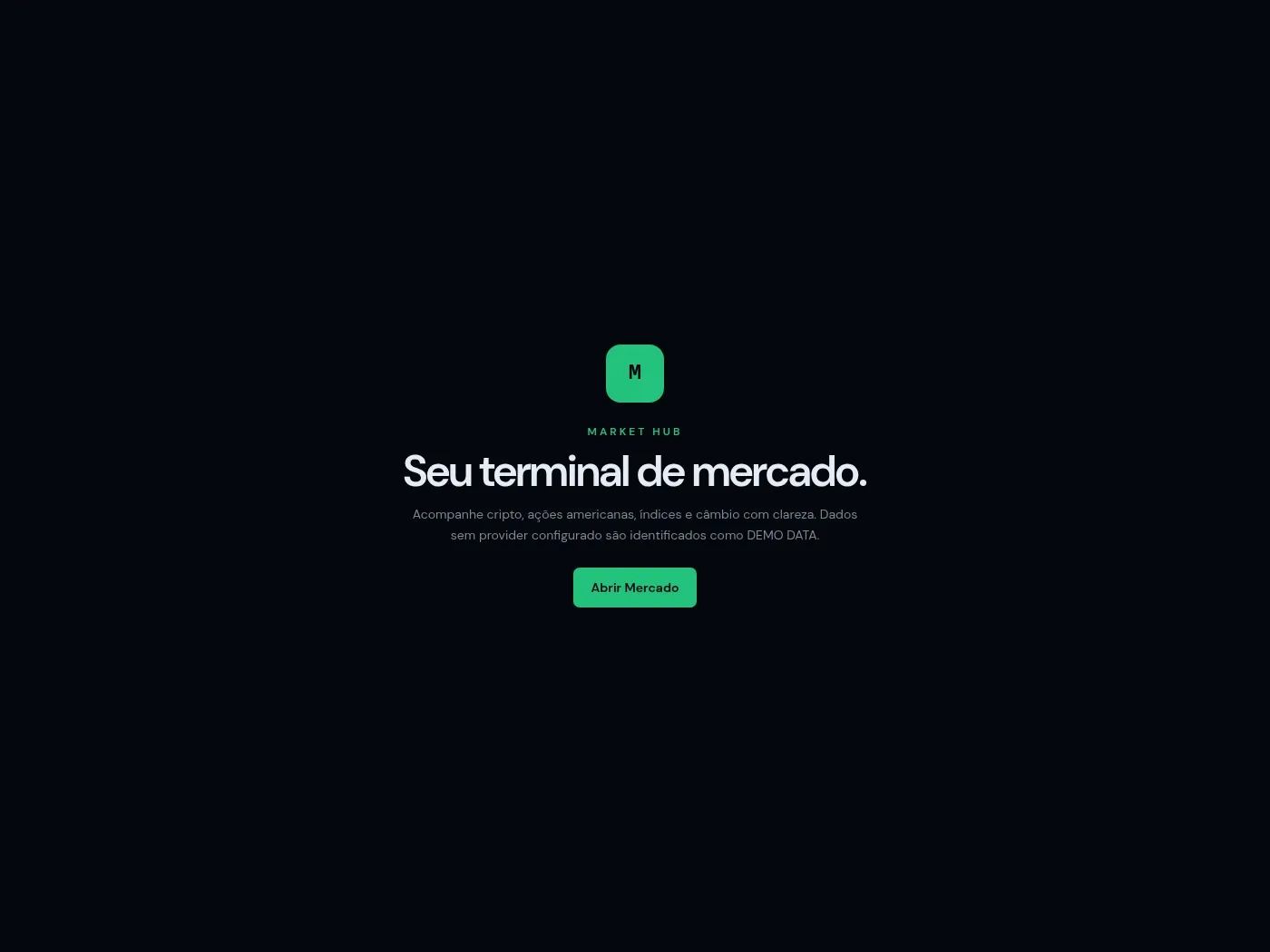 Market Hub Terminal