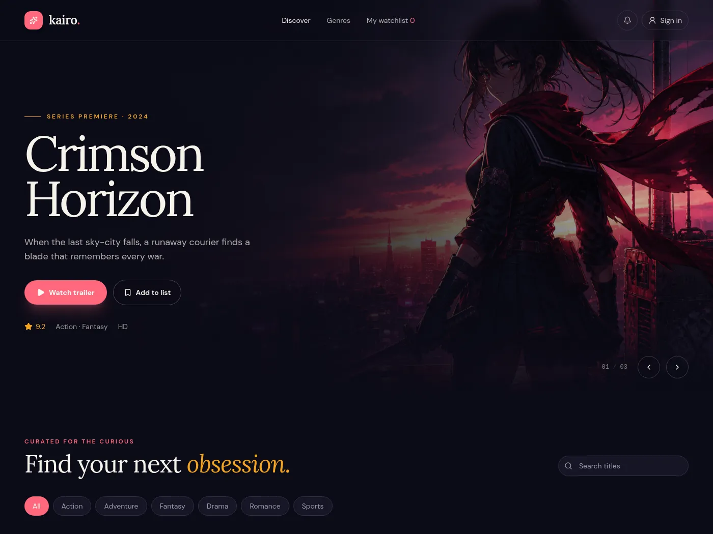 AnimeStream Portal