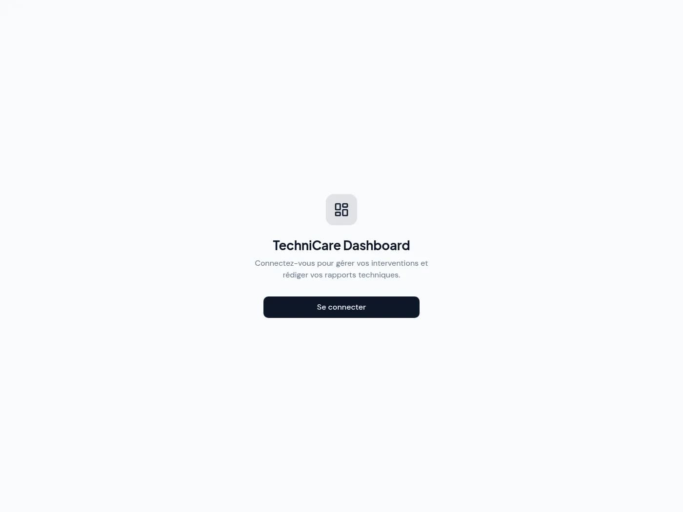 TechniCare Dashboard