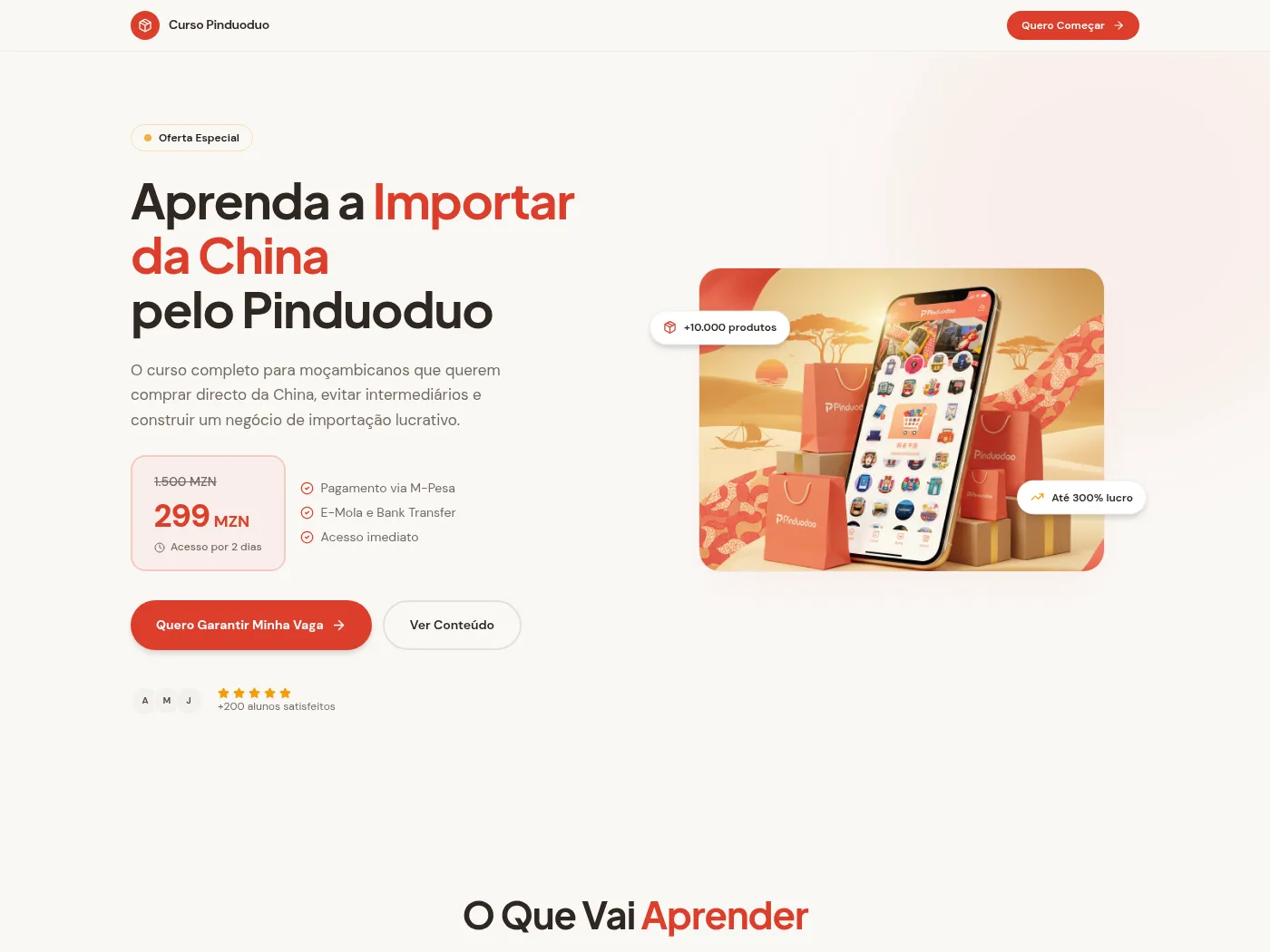 Curso Pinduoduo Importação