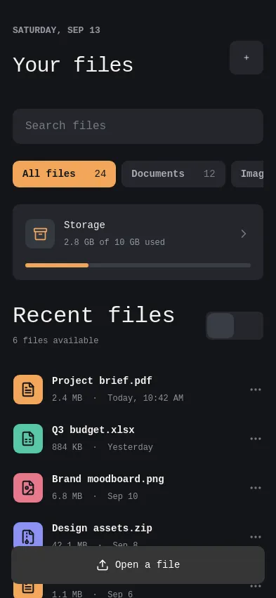 File Viewer Mobile