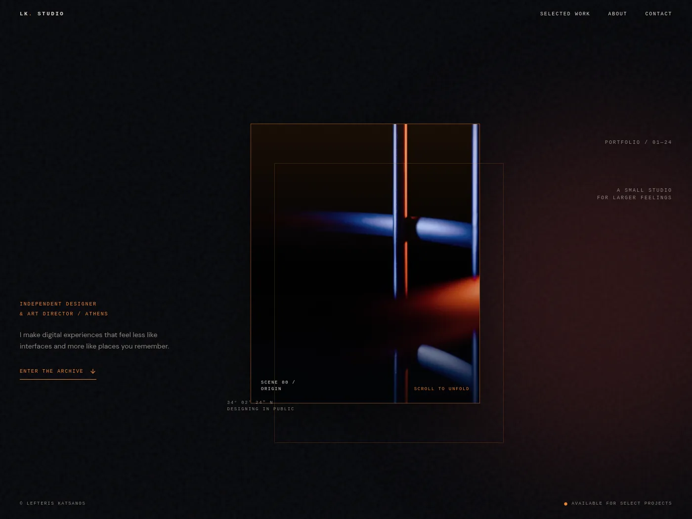Lefteris 3D Portfolio