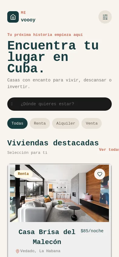 Me Voooy Housing App