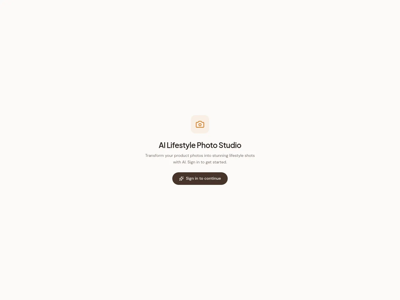AI Lifestyle Photo Studio