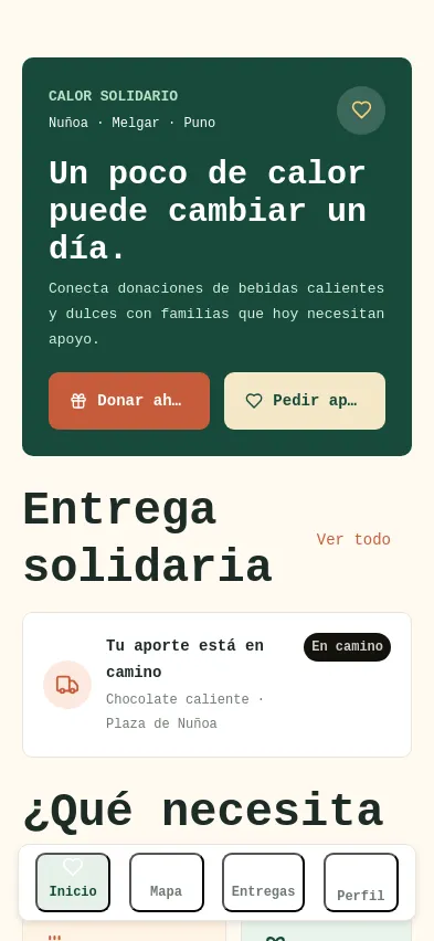 Mapa Solidario Delivery