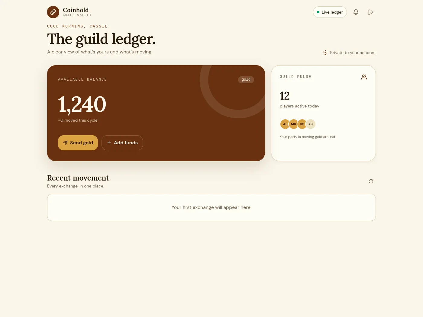 LARP Wallet Hub