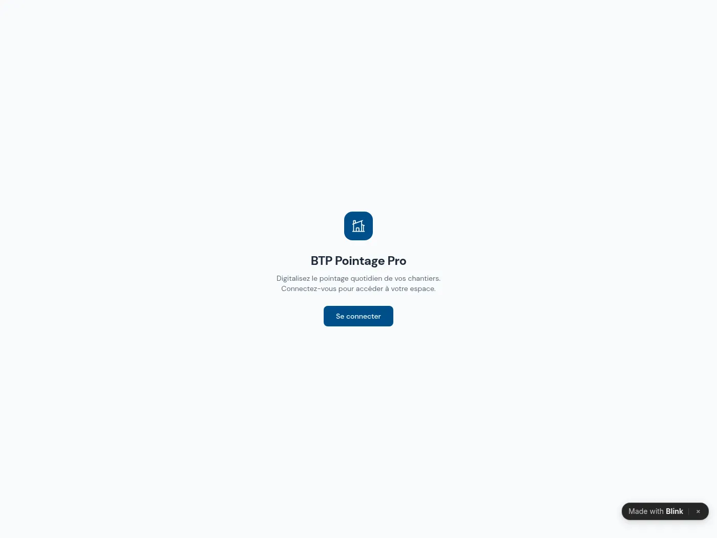 BTP Pointage Pro