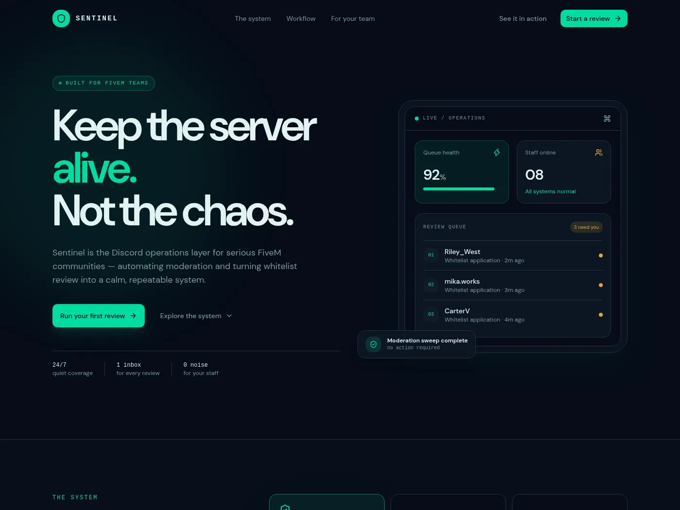 FiveM Discord Bot