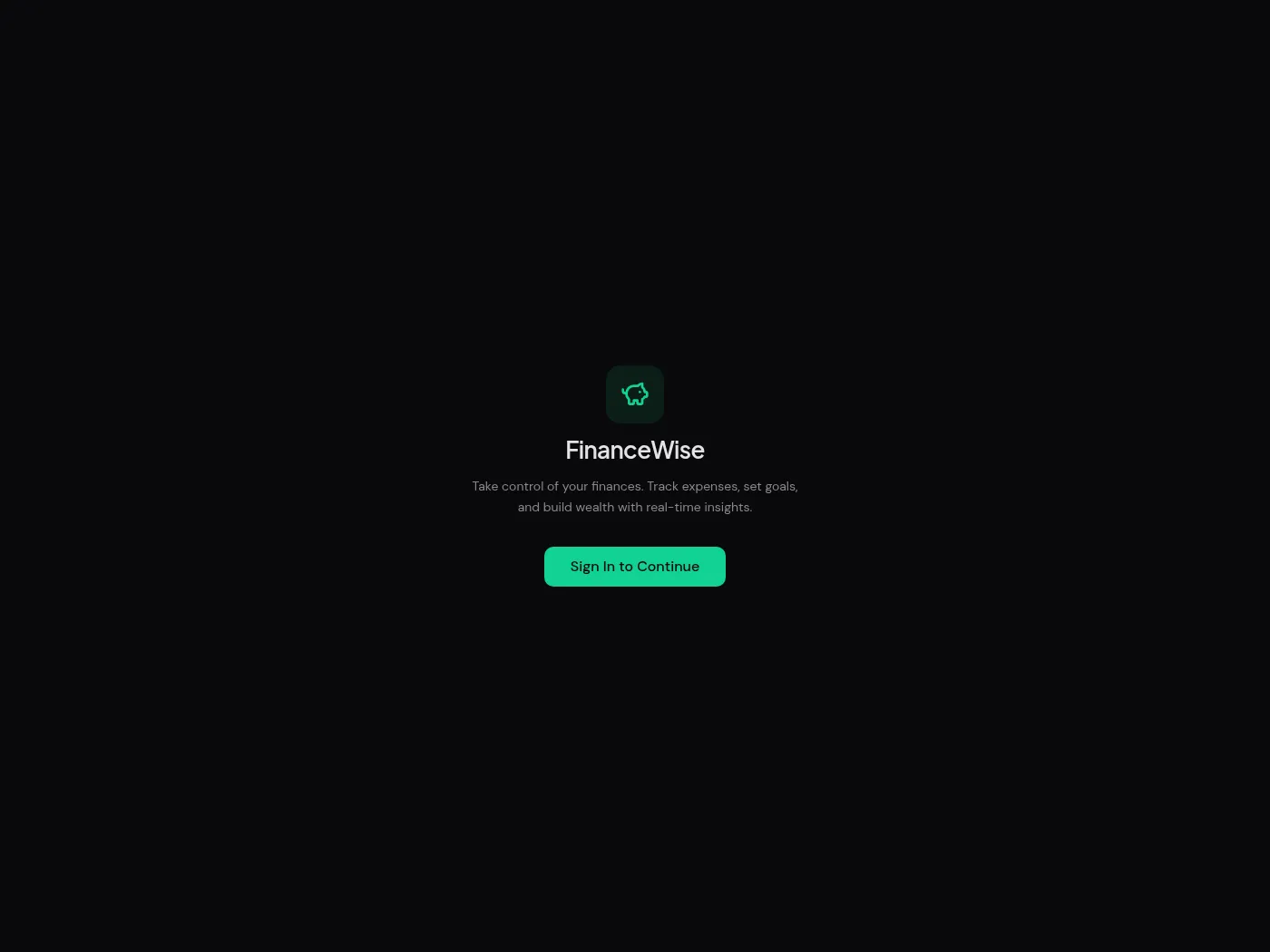 FinanceWise Platform