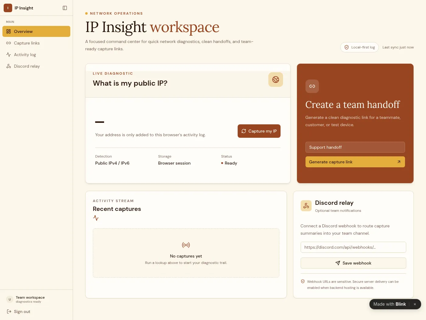 IP Insight Tool