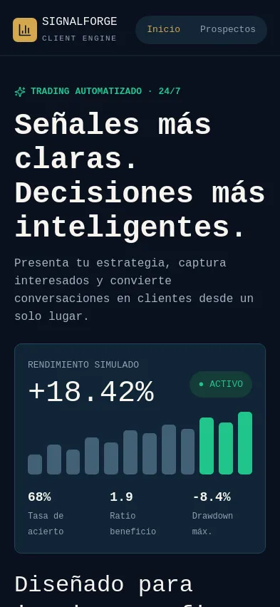 Bot Signal Finder App
